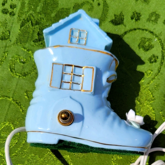 Vintage | Accents | Darling Baby Blue Vintage 4s 50s Night Light | Poshmark